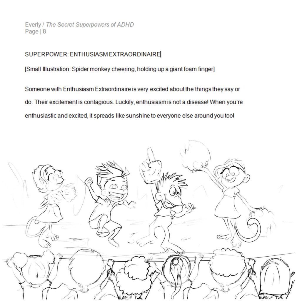 The Secret Superpowers of ADHD: Children's Book. Age 5-10.